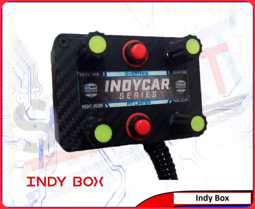 Indy Box. Simracing Button Panel for Simulators. Ideal for Indycar ...
