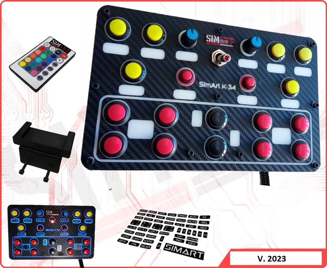 Simart K-34 2024 Backlit Keypad. Configurable in Your Favorite ...