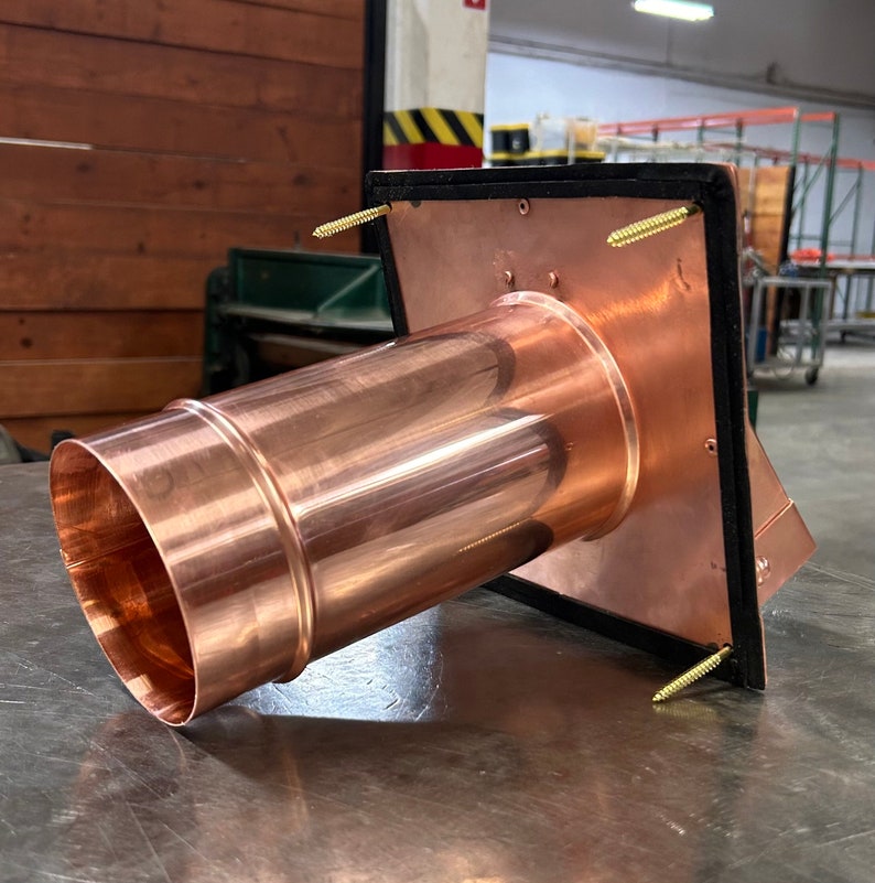 Handcrafted Copper Vent Cap: 20 OZ, Durable Air Duct Cover - Etsy