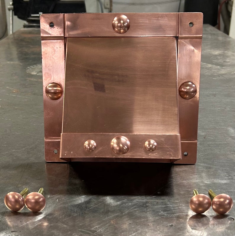Handcrafted Copper Vent Cap: 20 OZ, Durable Air Duct Cover - Etsy