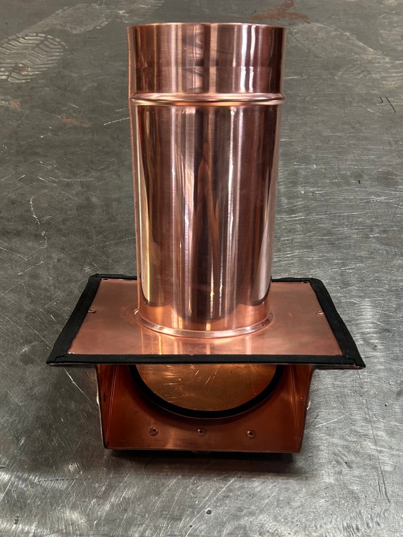 Handcrafted Copper Vent Cap: 20 OZ, Durable Air Duct Cover - Etsy