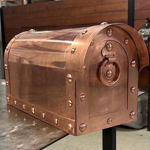 Copper Mailbox - Etsy