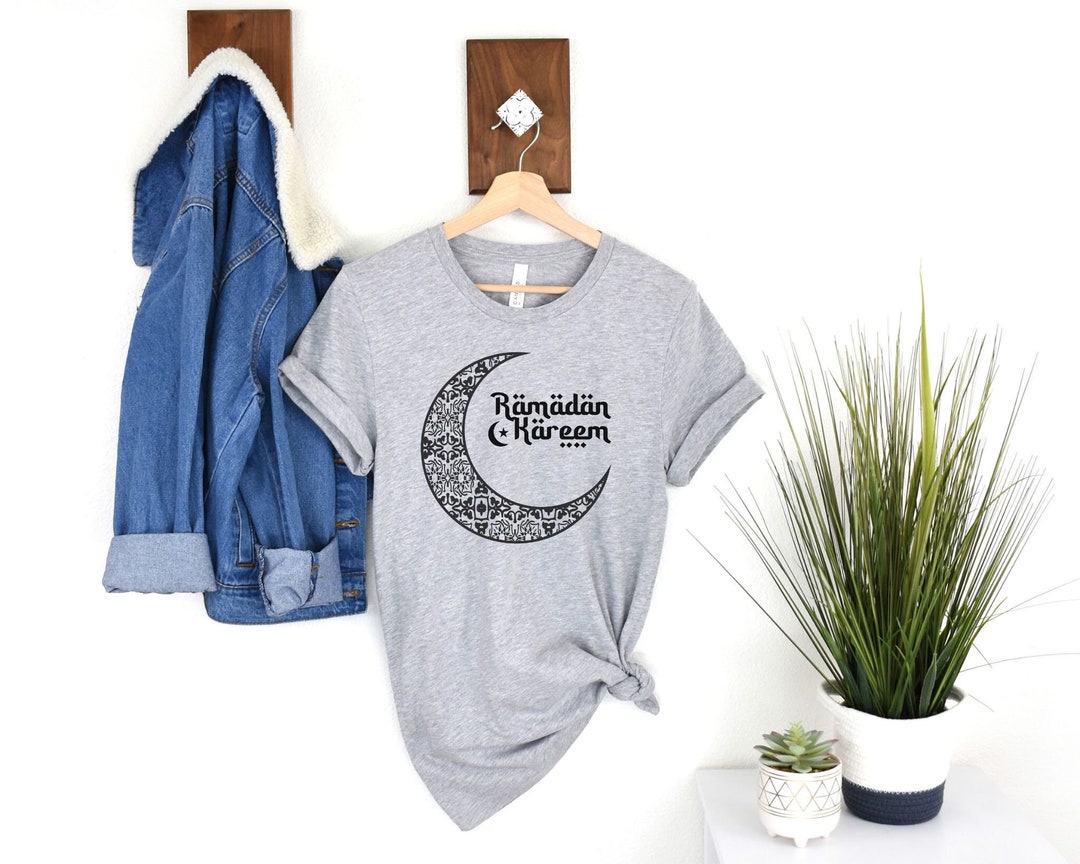 Ramadan Shirt, Ramadan Mubarak Shirt, Ramadan Kareem Shirt, Muslim ...
