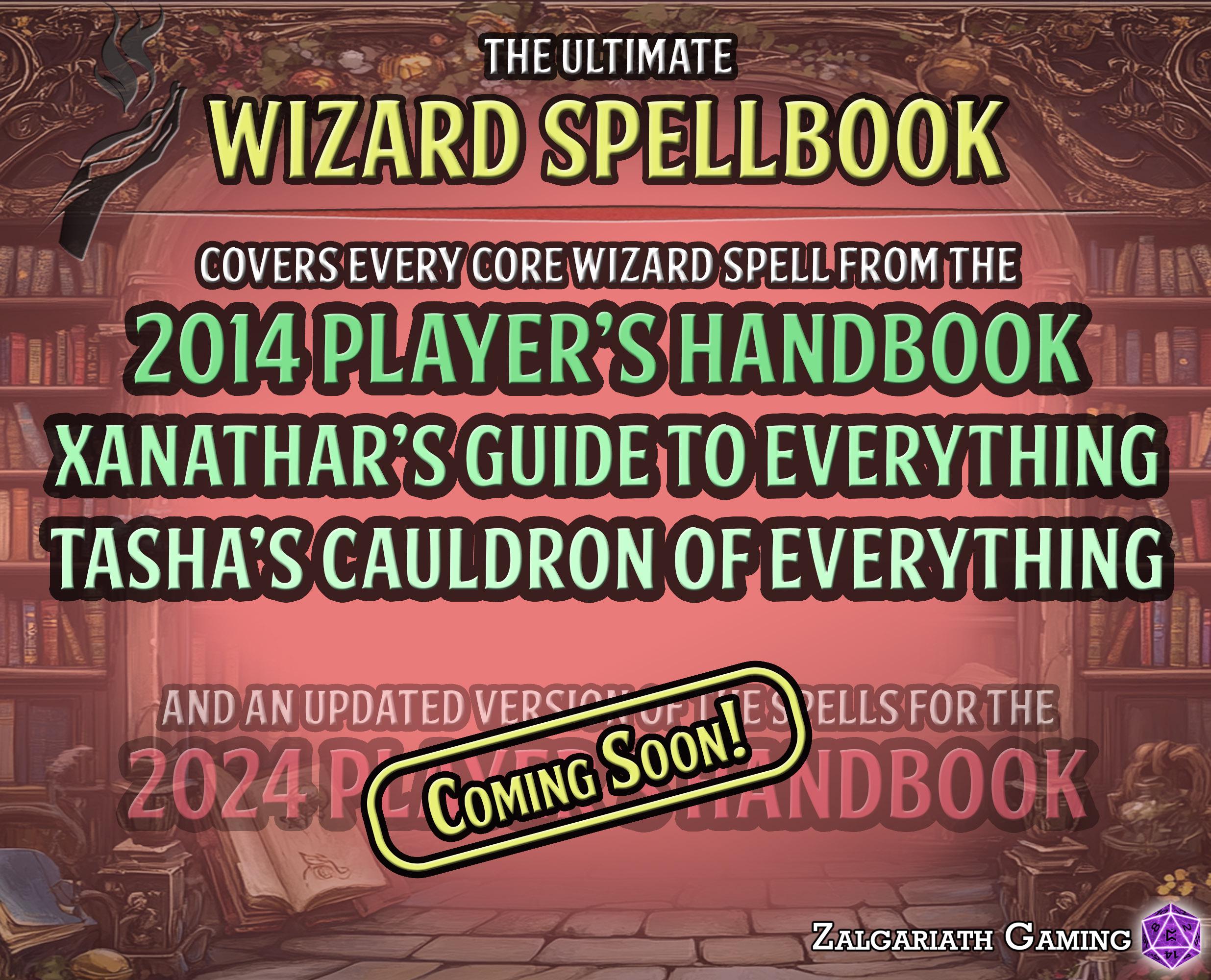 D&D Wizard Spell Card Toolbox: Printable Cards, Area of Effect aoe ...