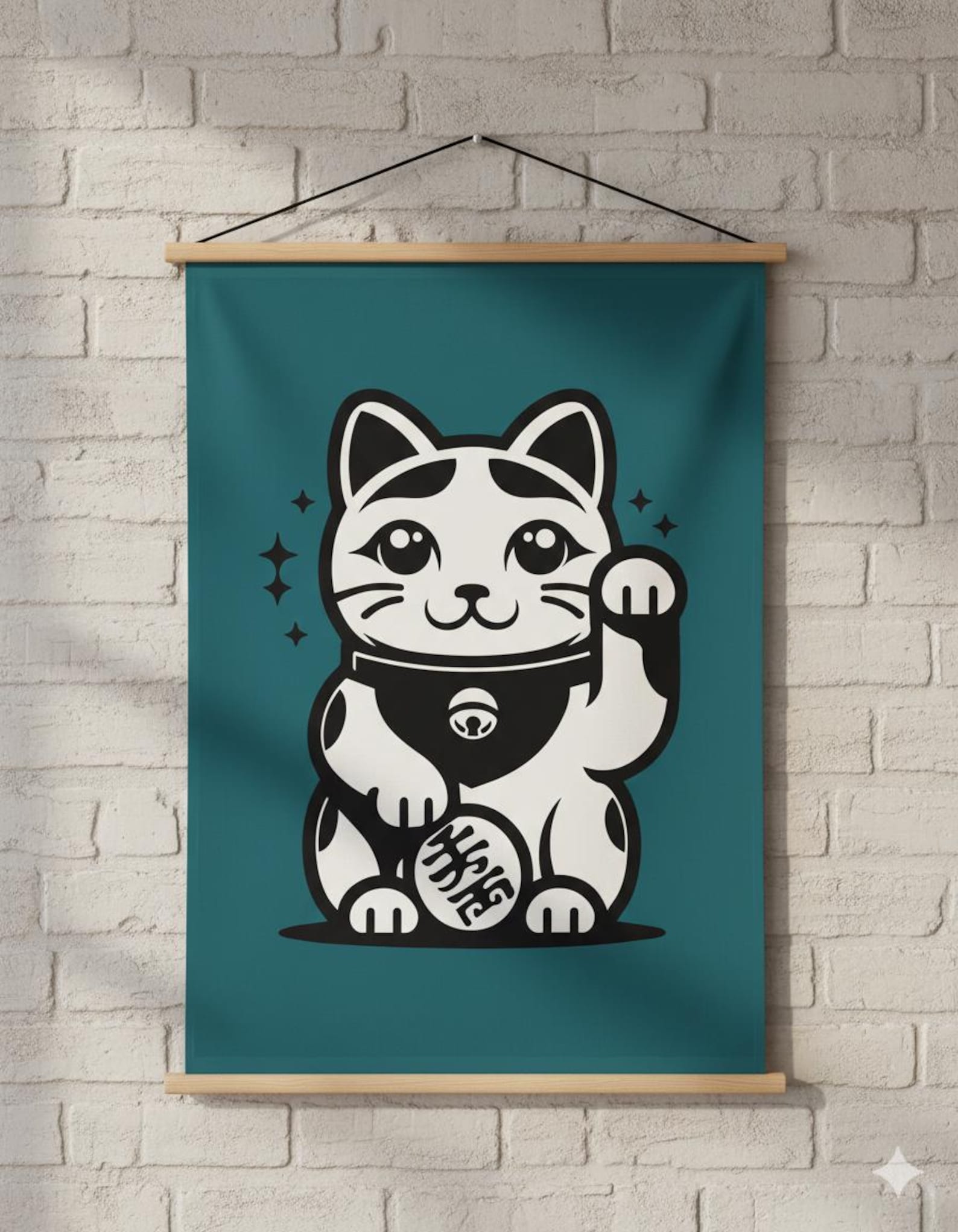 Maneki Neko SVG: Lucky Cat Clipart, Commercial Use (digital Download ...