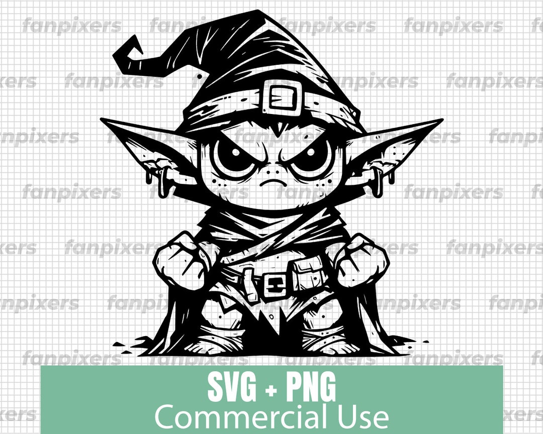 Angry Goblin SVG and PNG, Perfect for Commercial Use, Digital Download ...