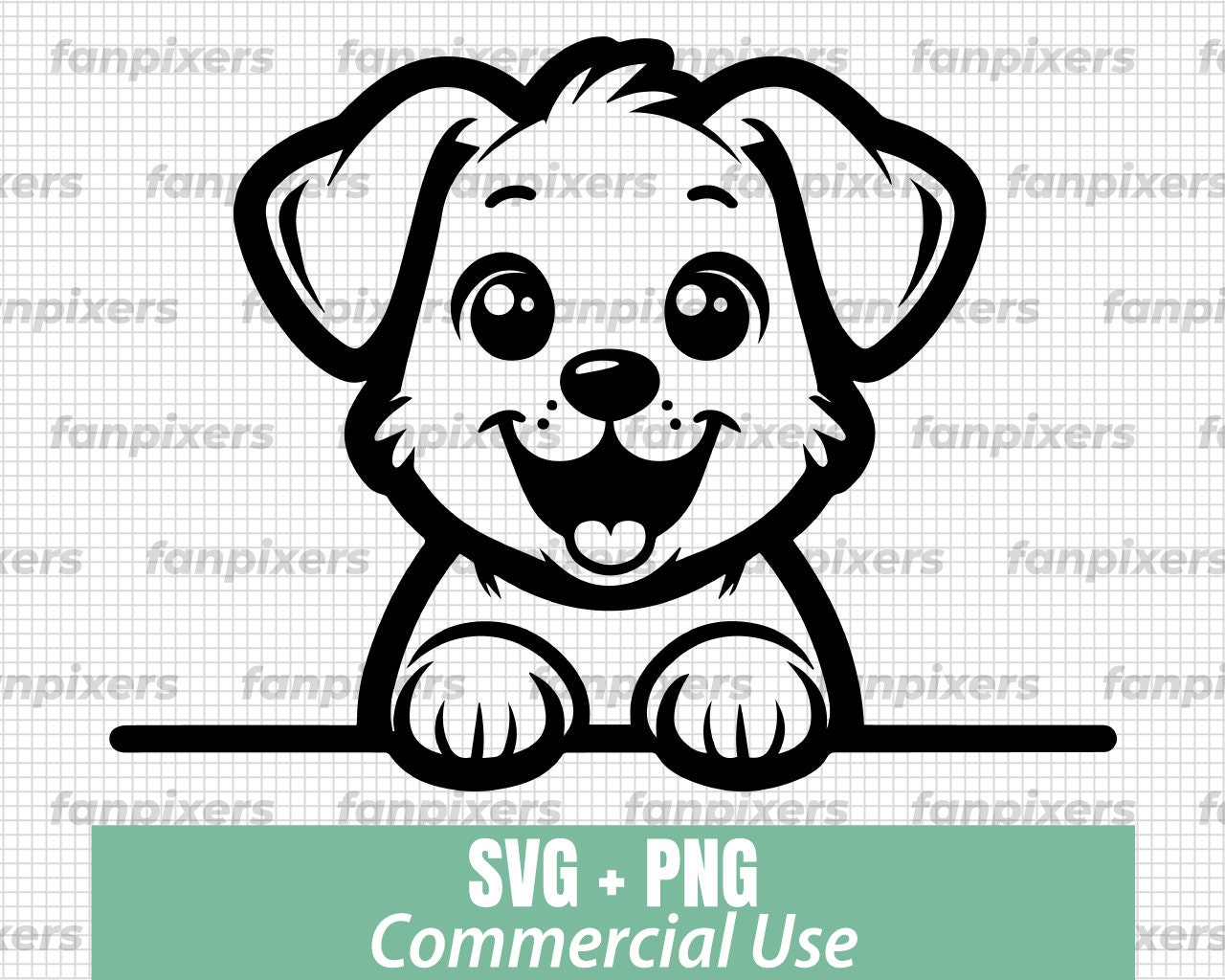 Cute Peeking Animals SVG BUNDLE Vector Design Printable, Complete ...