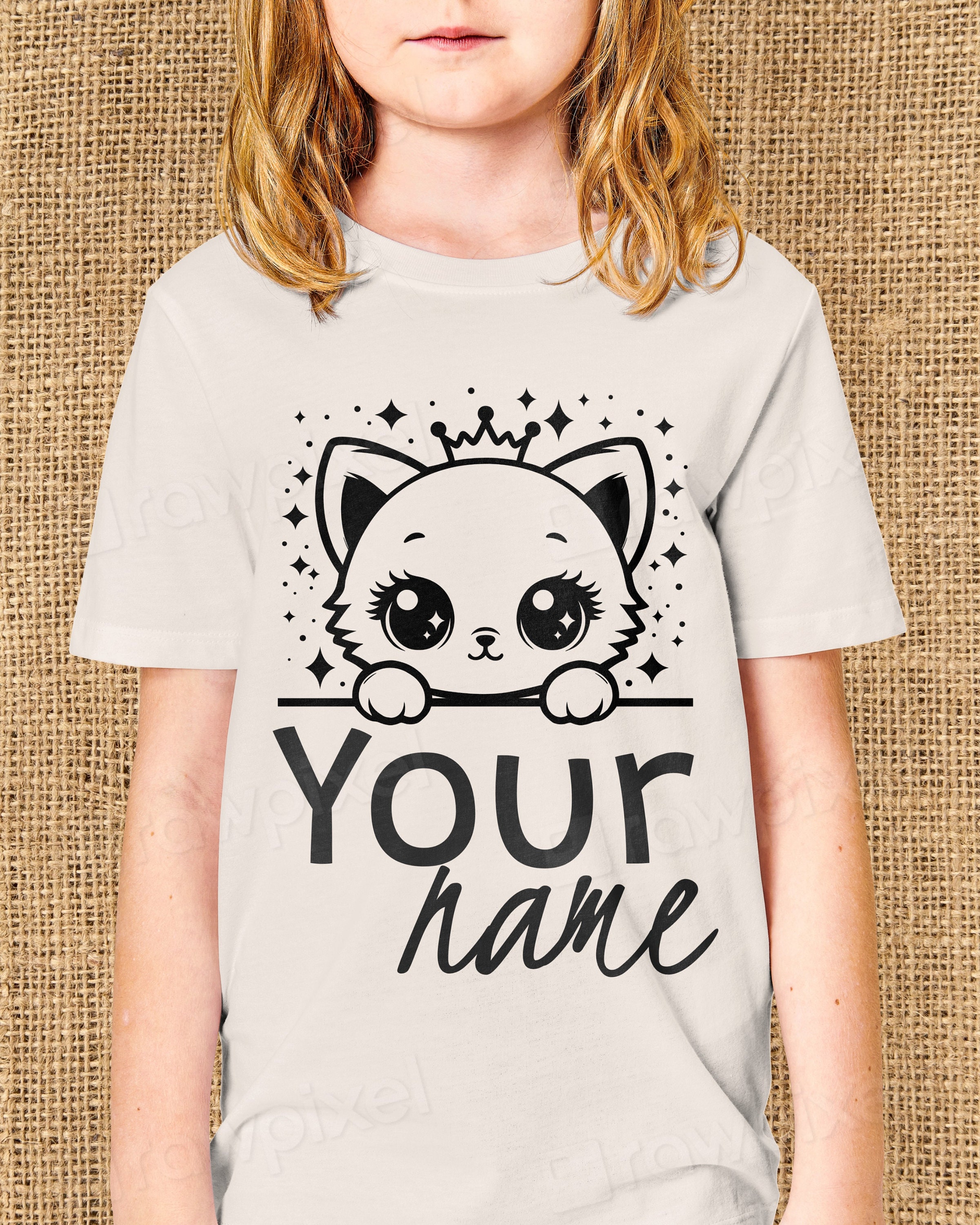 Kitty Peeking Bundle SVG PNG, Peeking Cat Clipart, Kitty Outline SVG ...