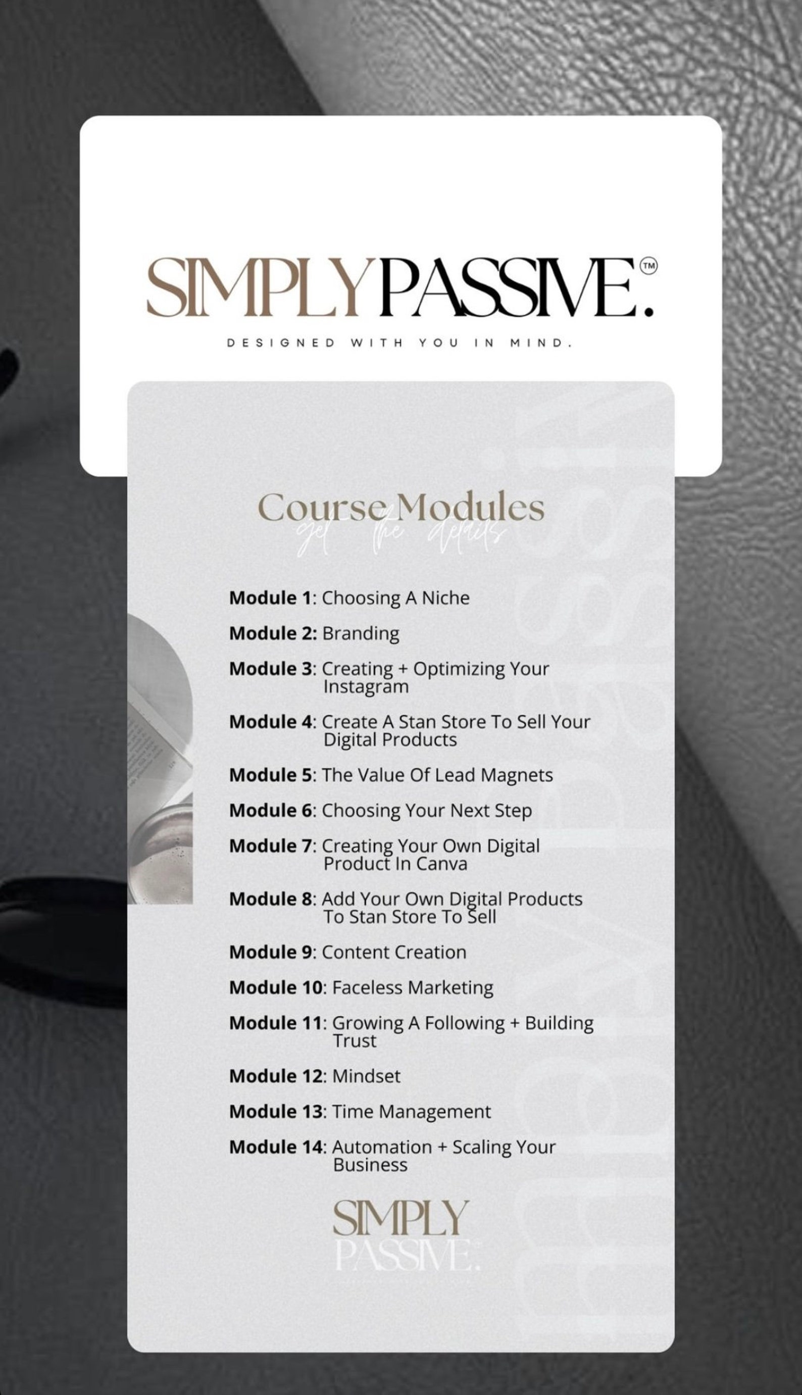 Simply Passive Digital Marketing Course With Master Resell Rights. How ...