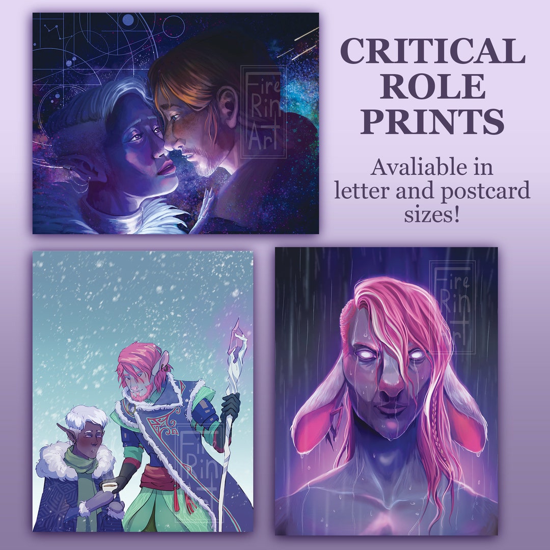 Critical Role Digital Art Prints - Etsy