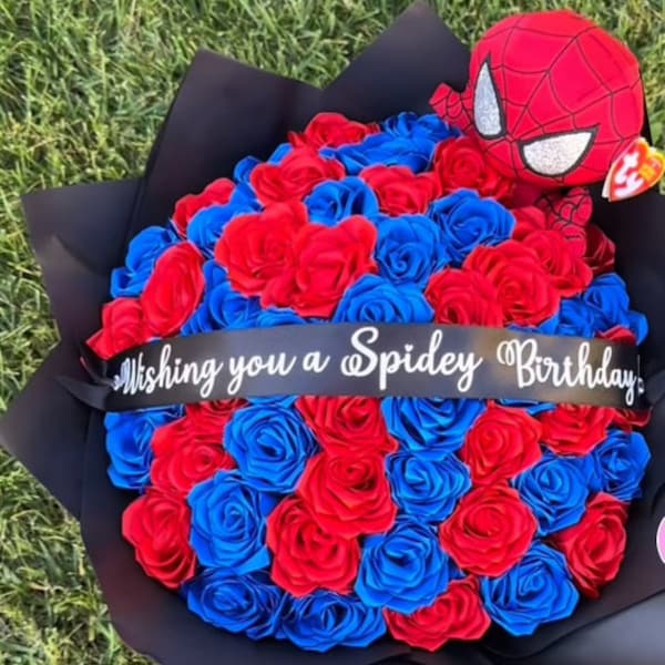 Spider Man Eternal Roses - Etsy