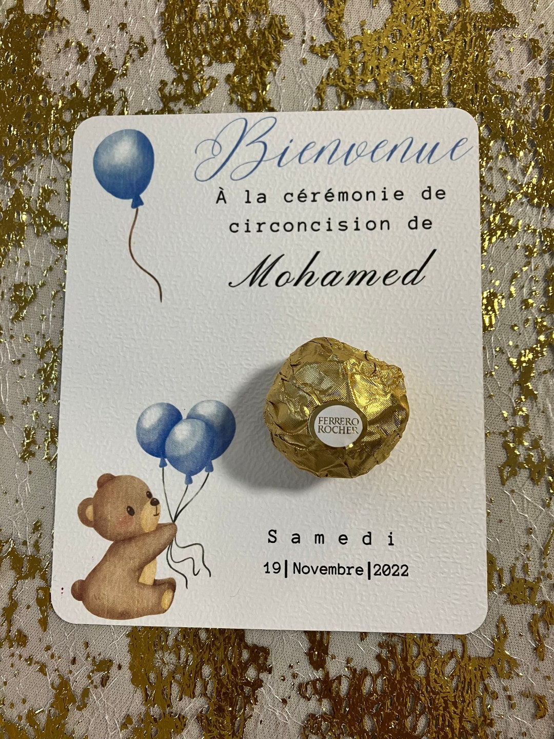 Circumcision Baptism Gift Card - Etsy