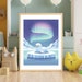 Aurora Seal Serenade Art Print Mesmerizing Northern Lights Seal ...