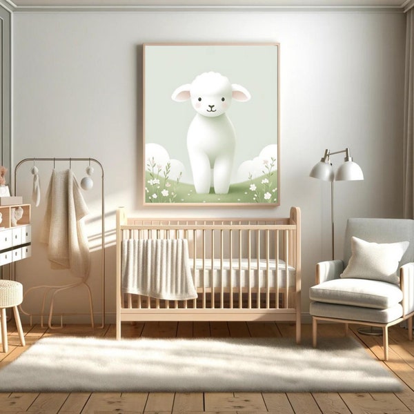 Lamb Nursery Decor - Etsy