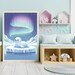 Aurora Seal Serenade Art Print Mesmerizing Northern Lights Seal ...