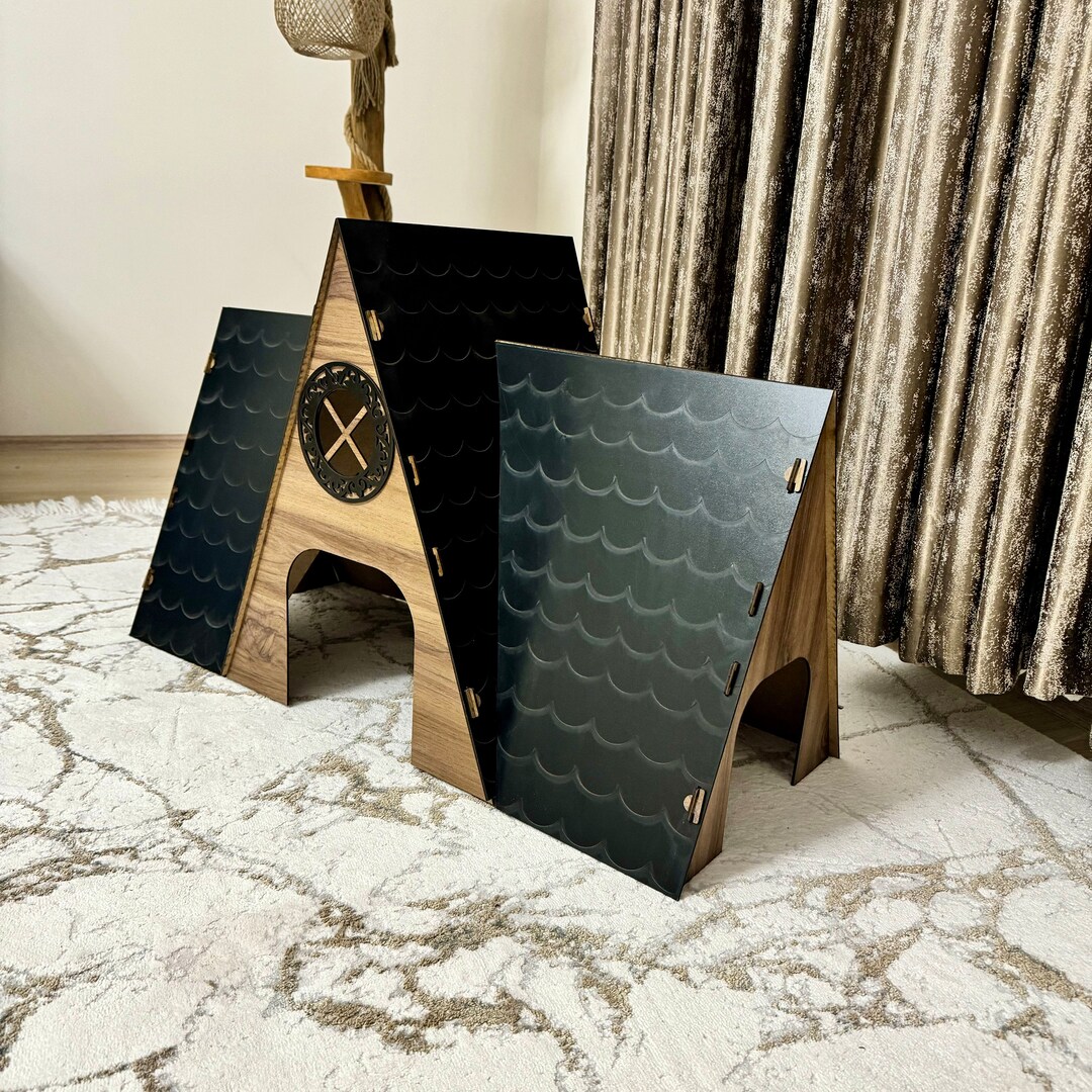 Triangle Mill Rabbit House Black-kemenche, Rabbit House, Rabbit House ...