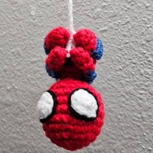 Crochet Spiderman Car Hanger Digital Pattern - Etsy