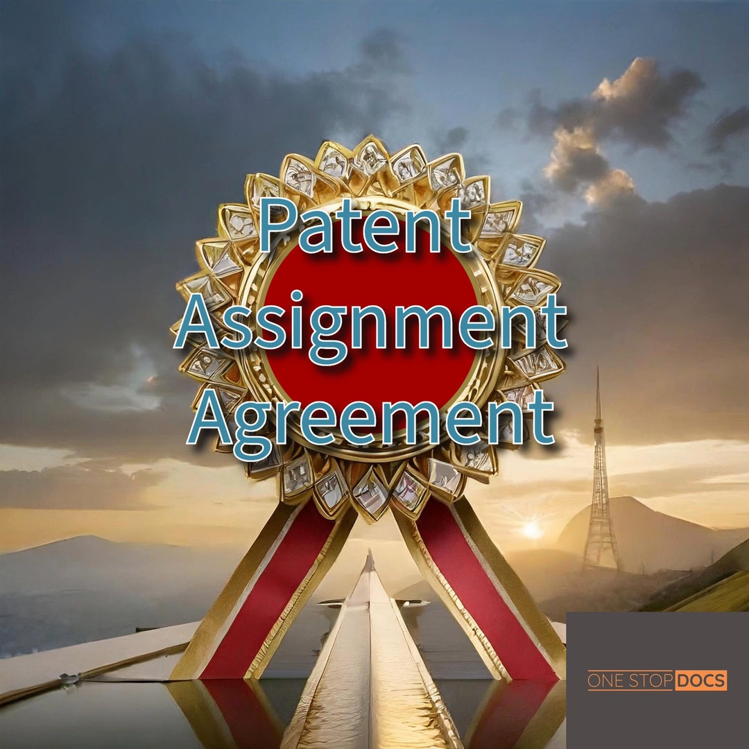 Patent Assignment Agreement Template - Etsy