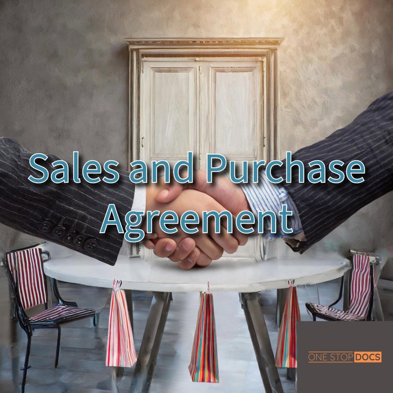 Sales & Purchase Agreement Template - Etsy