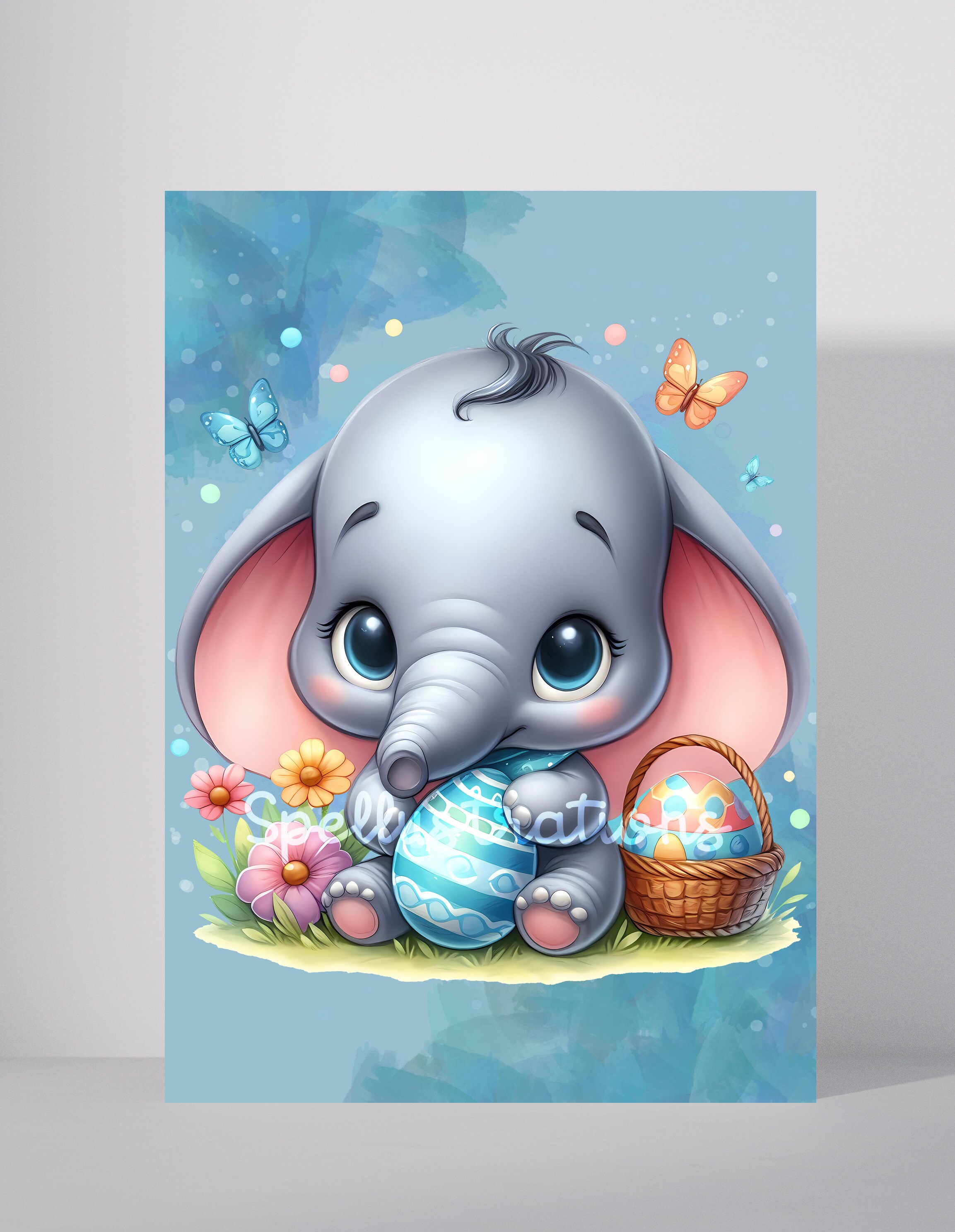 Dumbo Easter Basket PNG, Transparent Background Clipart Images ...