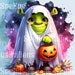 Shrek Ghost Watercolor Splash, Clipart Images, Graphics and Artwork ...