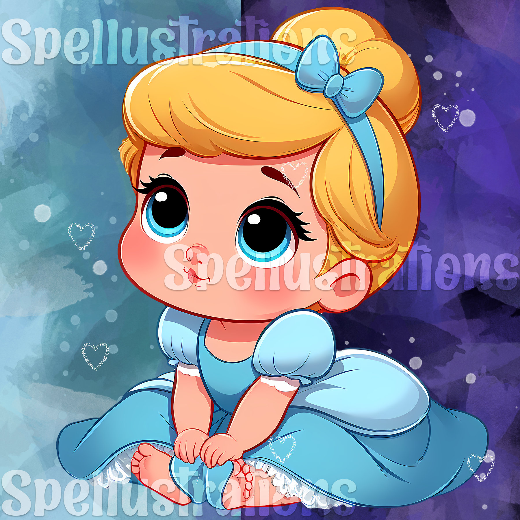 Baby Princess PNG, Transparent Background Clipart Images, Commercial ...