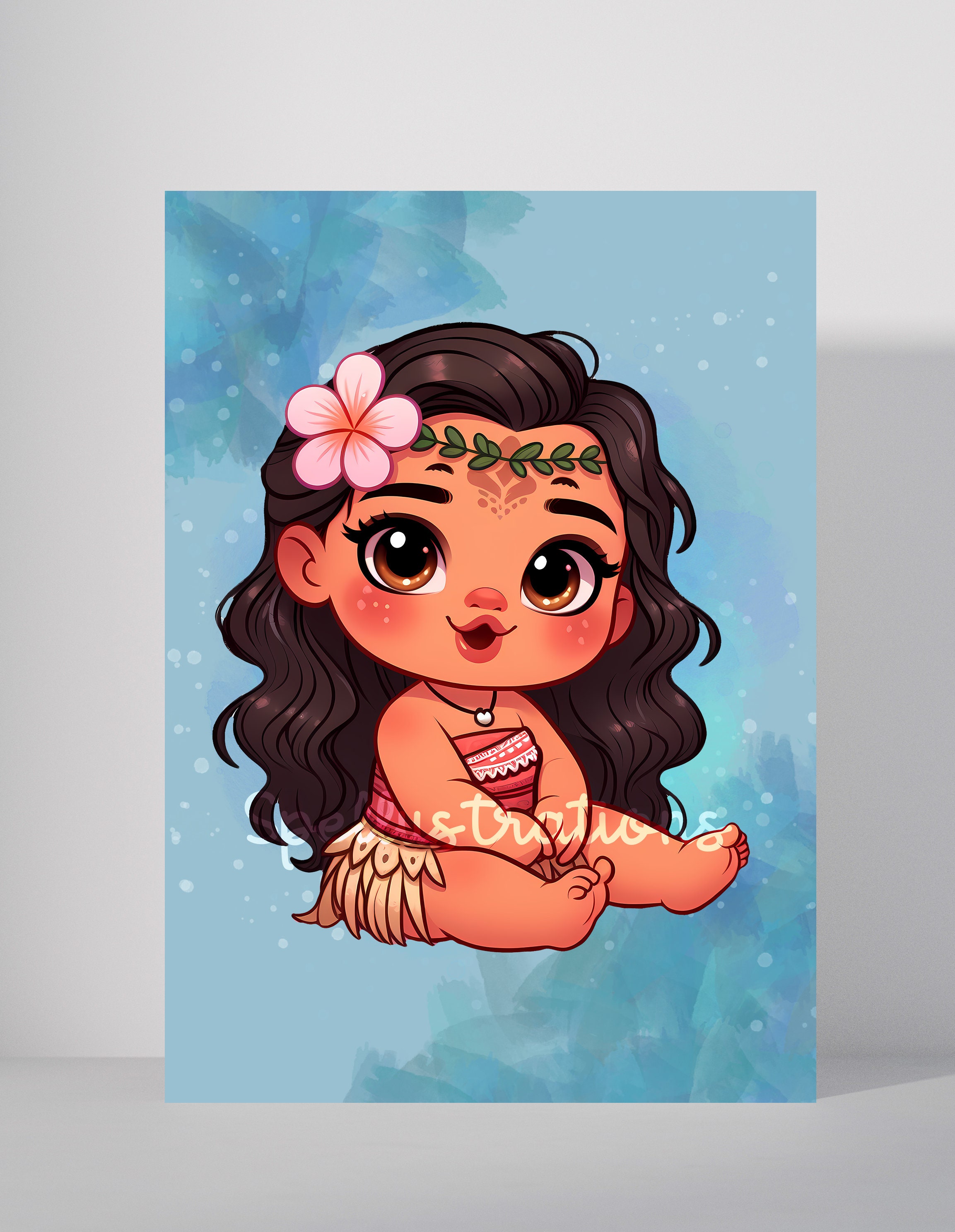 Baby Moana PNG, Transparent Background Clipart Images, Commercial ...