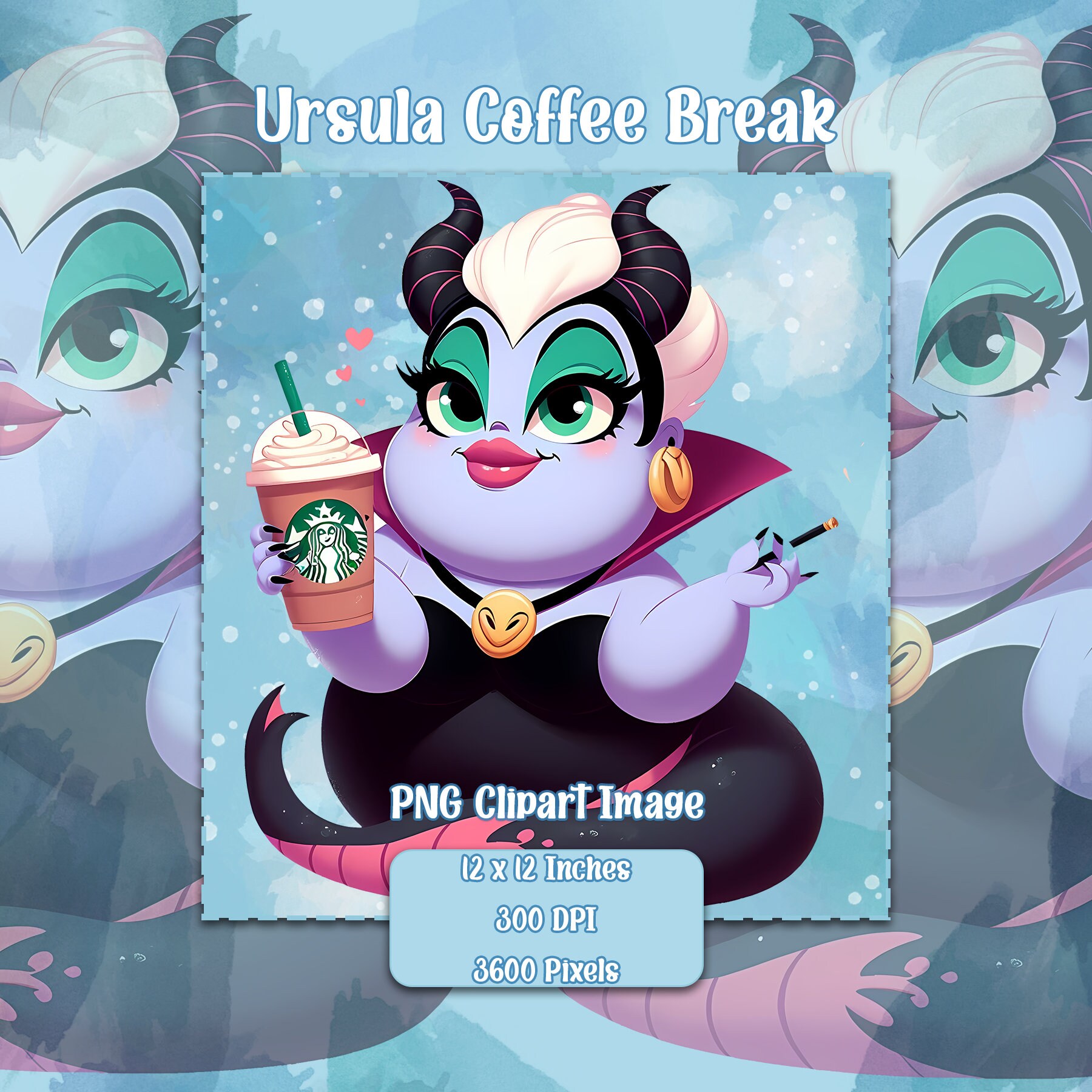 Ursula's Coffee Break PNG, Transparent Background Clipart Images ...