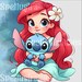 Ariel and Stitch PNG, Transparent Background Clipart Images, Commercial ...