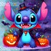5 Halloween Vampire Stitch Digital Images, Vector Digital Art, Clipart ...