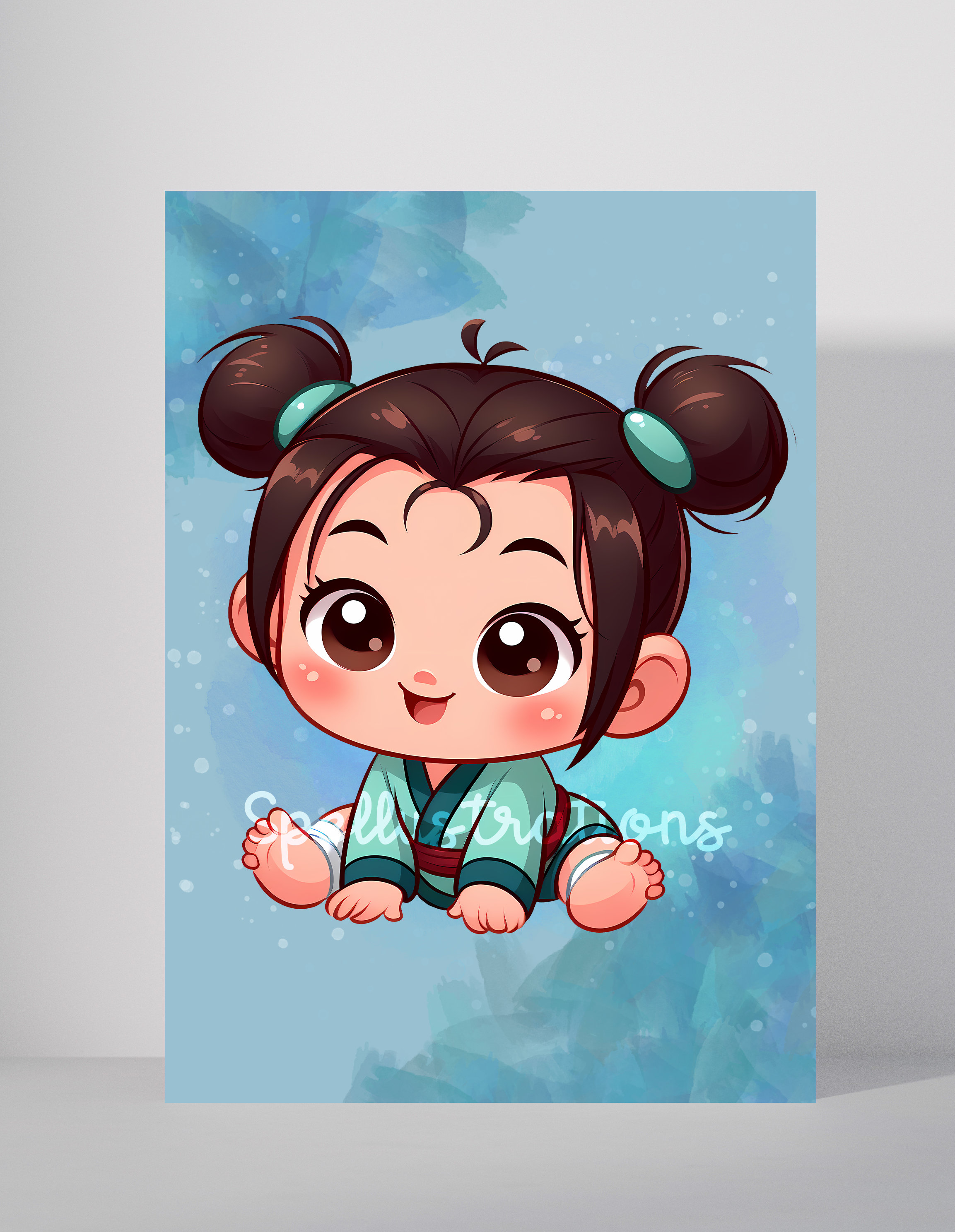 Baby Mulan PNG, Transparent Background Clipart Images, Commercial ...