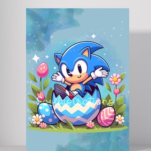 Sonic Easter Egg PNG, Transparent Background Clipart Images, Commercial ...