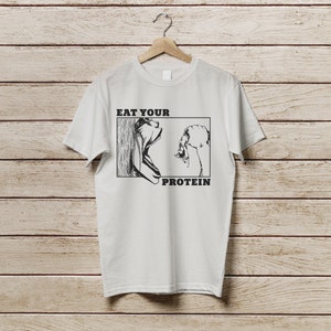 Eat Your Protein, Anime Manga Shirt, Anime Manga Shirt, Anime Graphic ...