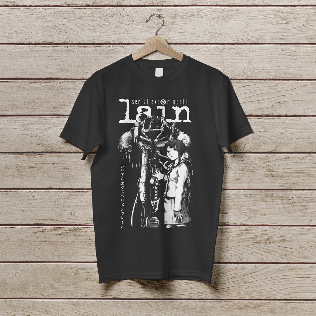 Lain Shirt, Serial Experiments Lain Shirt, Anime Shirt, Streetwear ...