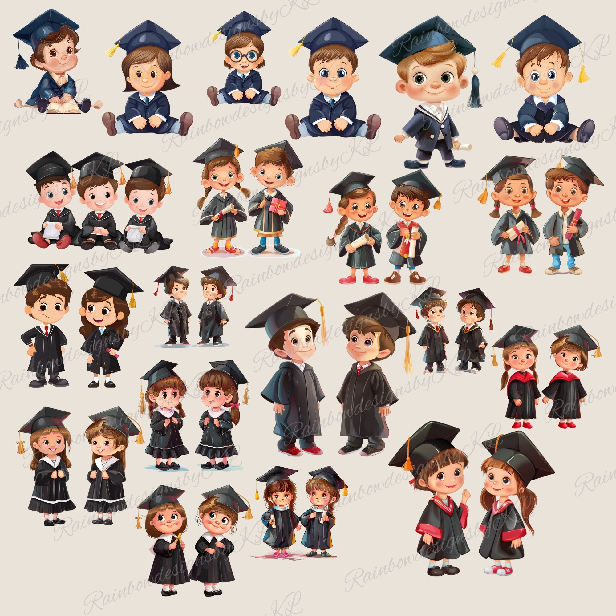 Cute Toddler Baby Babies Girls Boys Nursery Children Graduation ...