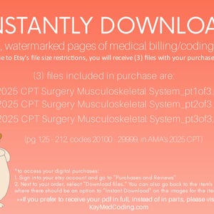 2025 CPT Musculoskeletal System Notes: Medical Coding Guidelines ...
