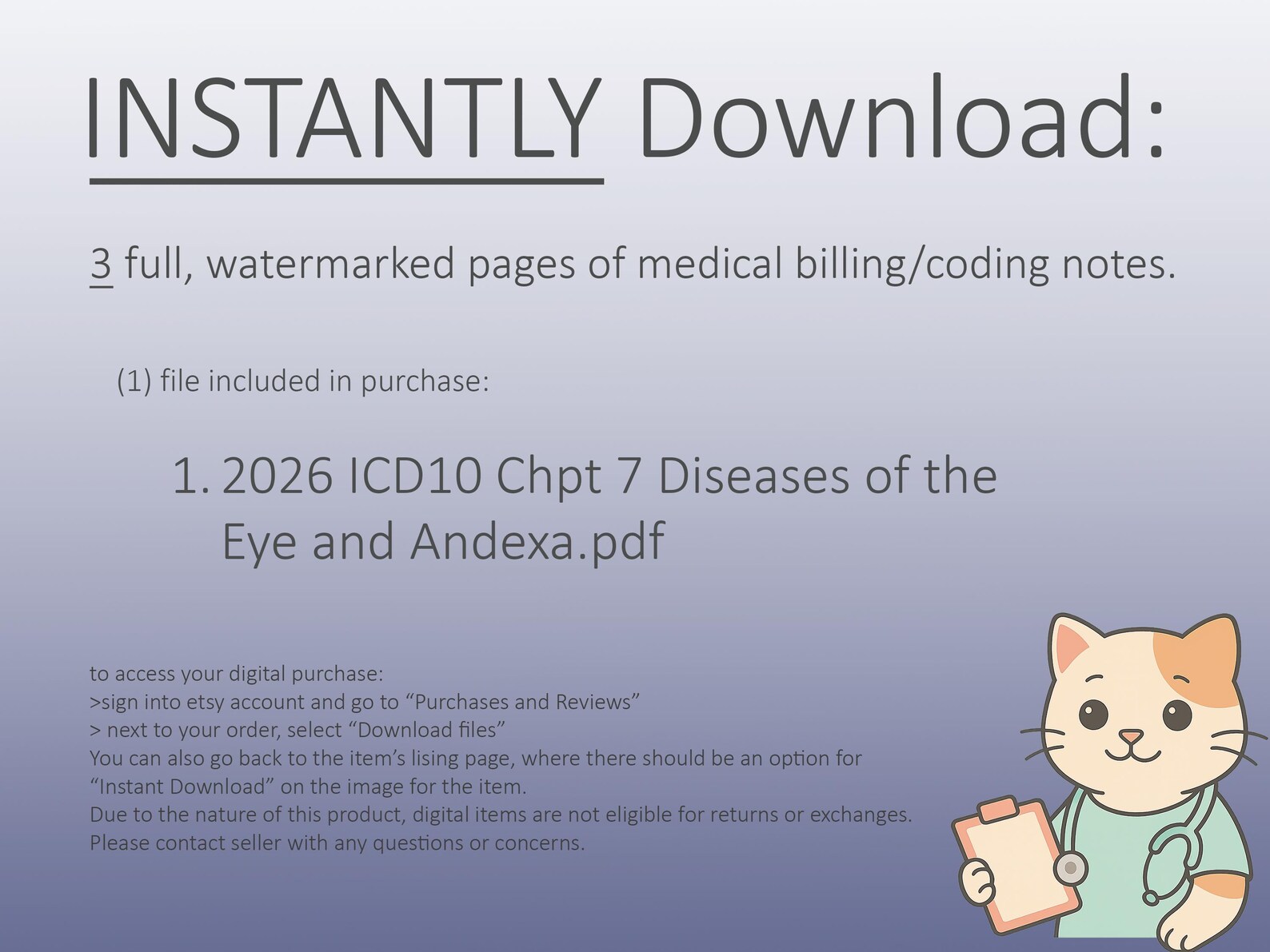 ICD-10-CM Chapter 7 Book Notes: Eye and Adnexa (2026) (digital Download ...