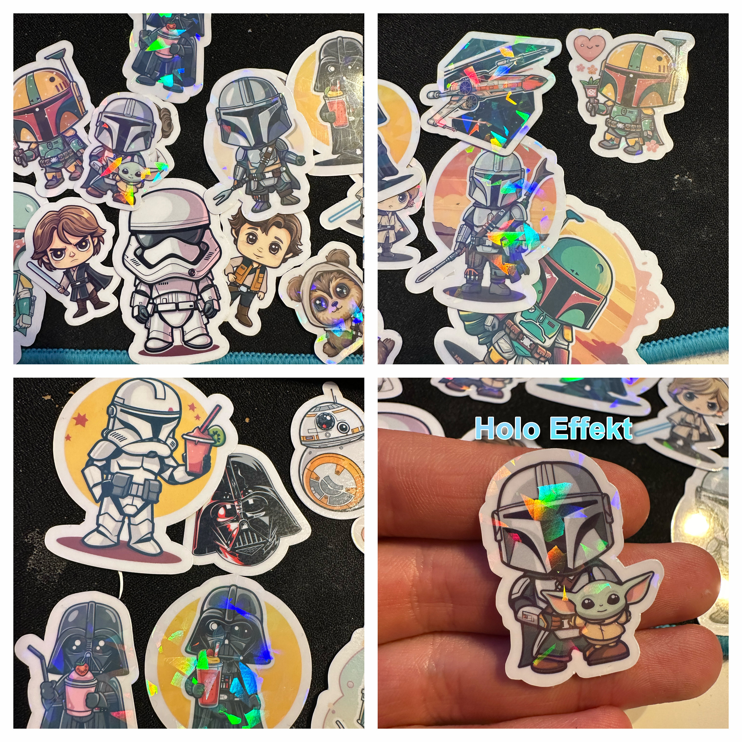 Grogu Sticker Baby Yoda Mandalorian Star Wars Waterproof Premium ...