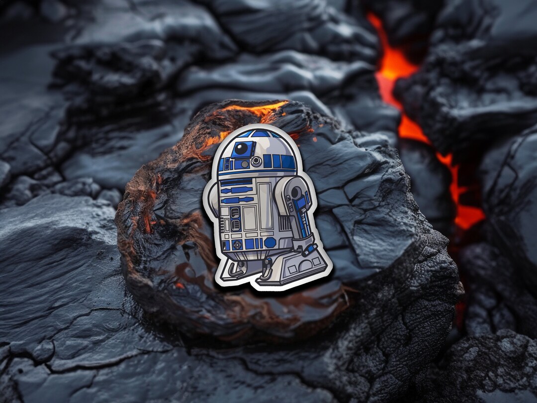 R2-D2 Stickers R2D2 Star Wars Waterproof Premium Stickers Gift Vinyl ...