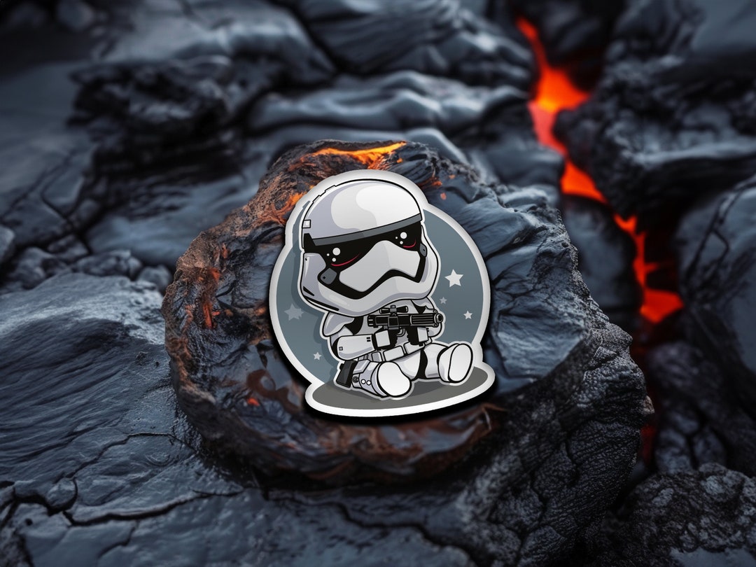 Clone Trooper Sticker Star Wars Waterproof Premium Stickers Gift Vinyl ...