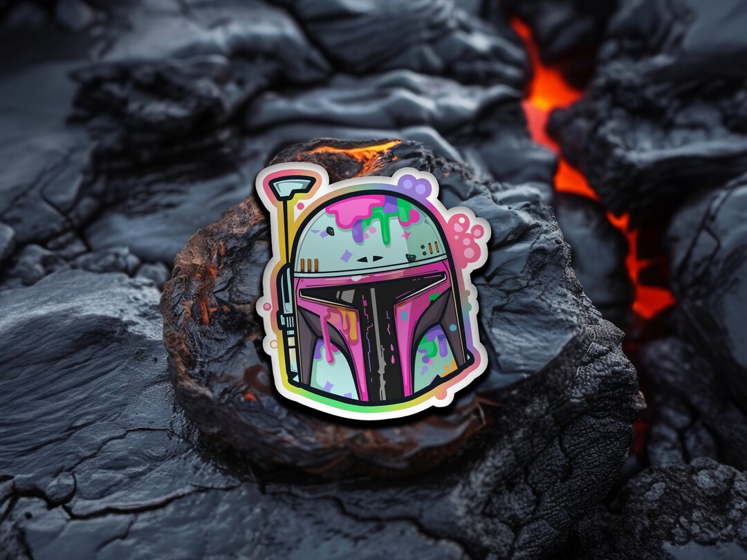 Mandalorian Stickers Mandalorian Star Wars Waterproof Premium Stickers ...