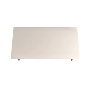 Coffee Table | Two Tone Aesthetic Table | Solid Wood | Modern Living ...