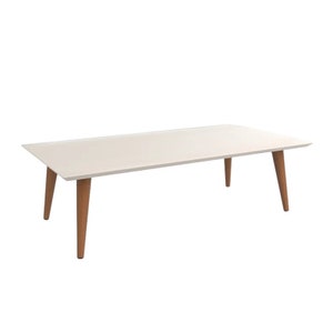 Coffee Table | Two Tone Aesthetic Table | Solid Wood | Modern Living ...