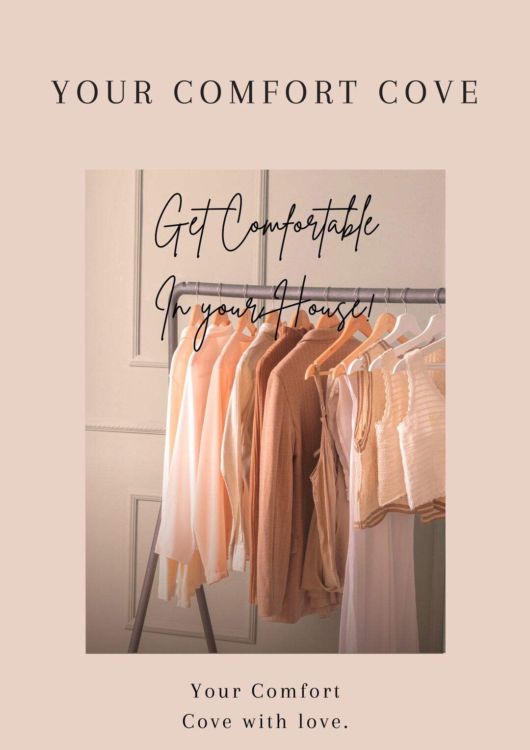 Comfort Cove | House Posters | Aesthetic Poster | Cozy Posters - Etsy