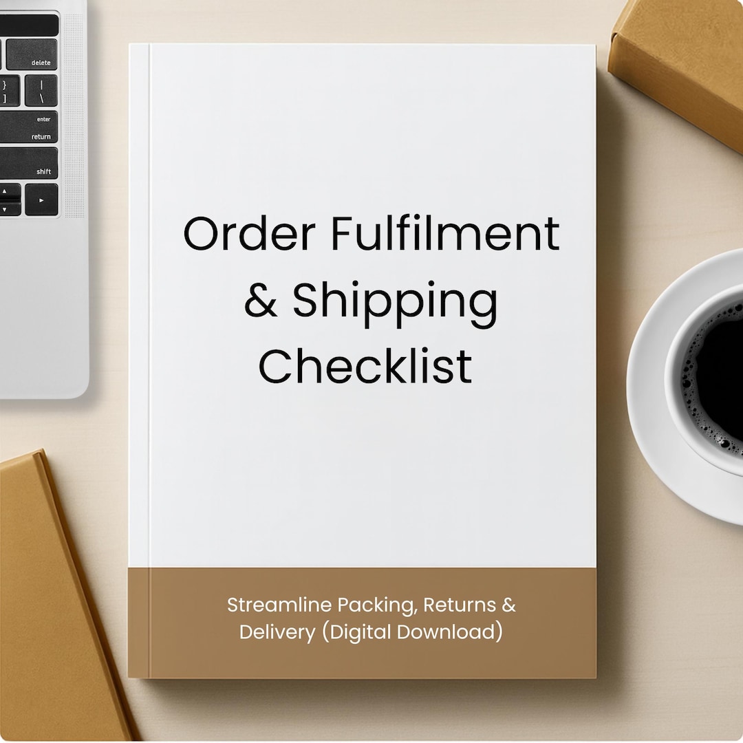 Order Fulfilment & Shipping Checklist | Streamline Packing, Returns ...