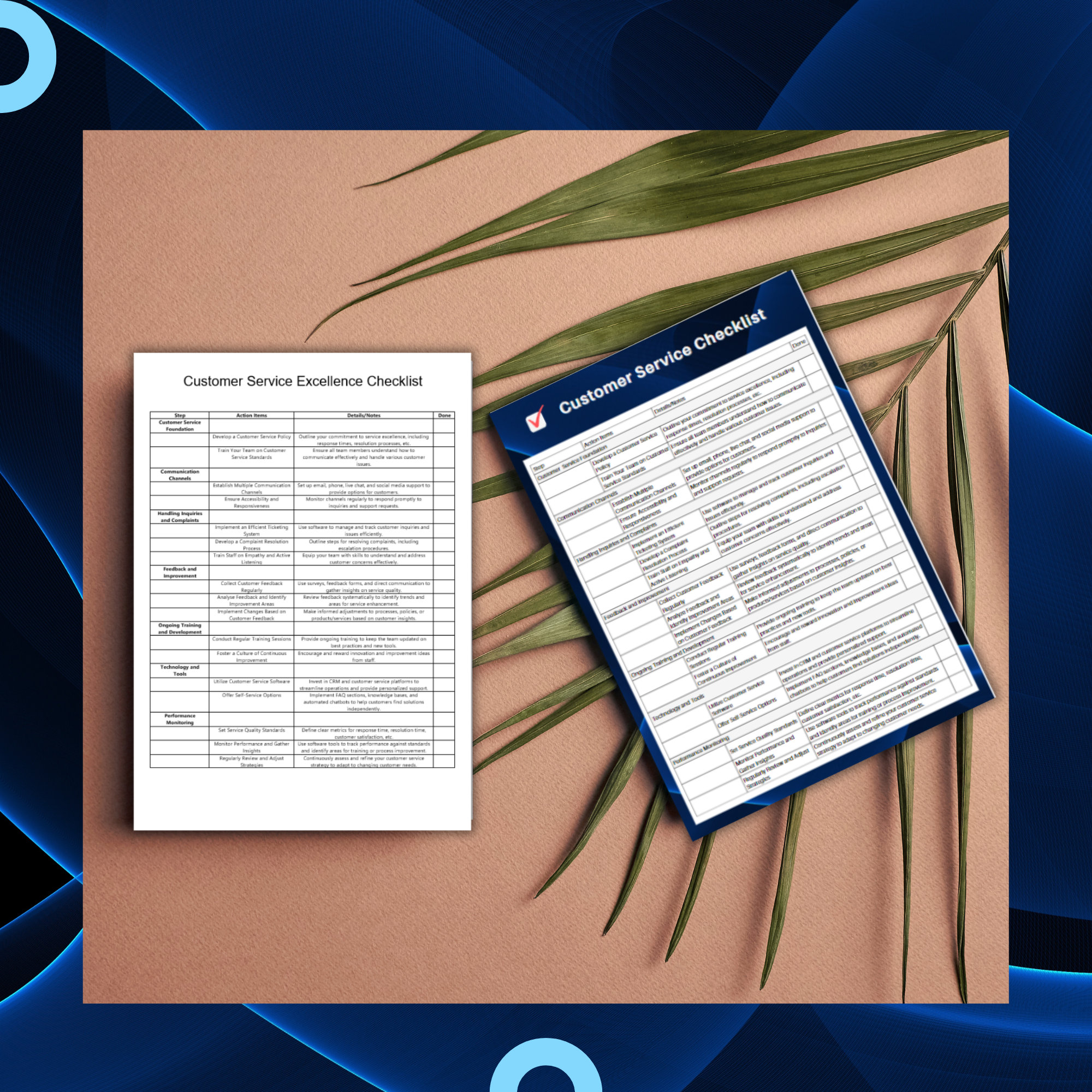 Customer Service Excellence Checklist Your Blueprint for Success ...