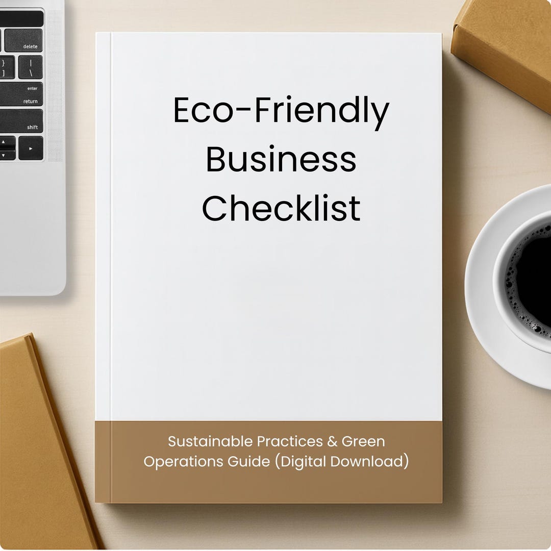 Eco-friendly Business Checklist | Sustainable Practices & Green ...