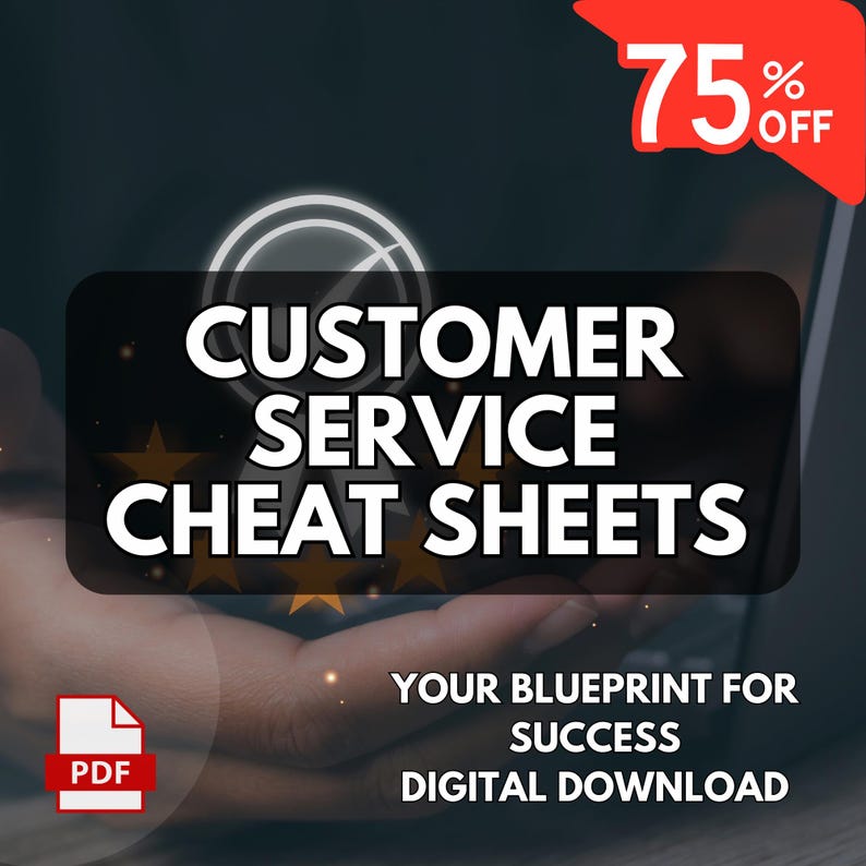 Customer Service Cheat Sheets: Sales, Support, Complaint Handling ...