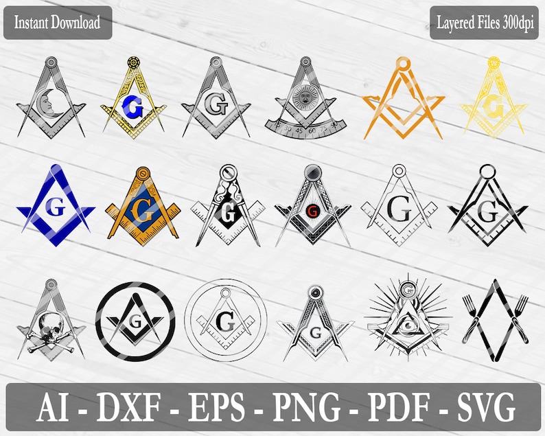 Masonic Svg Bundle, Freemason Svg, Third Eye Svg, Masonic, Freemason ...