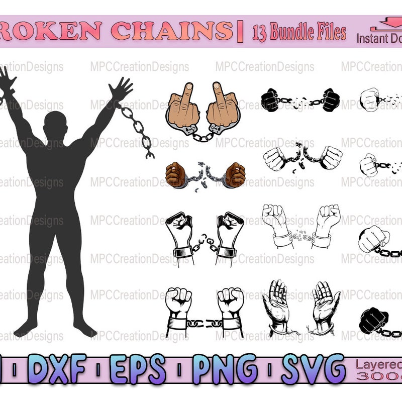 Chain Svg - Etsy